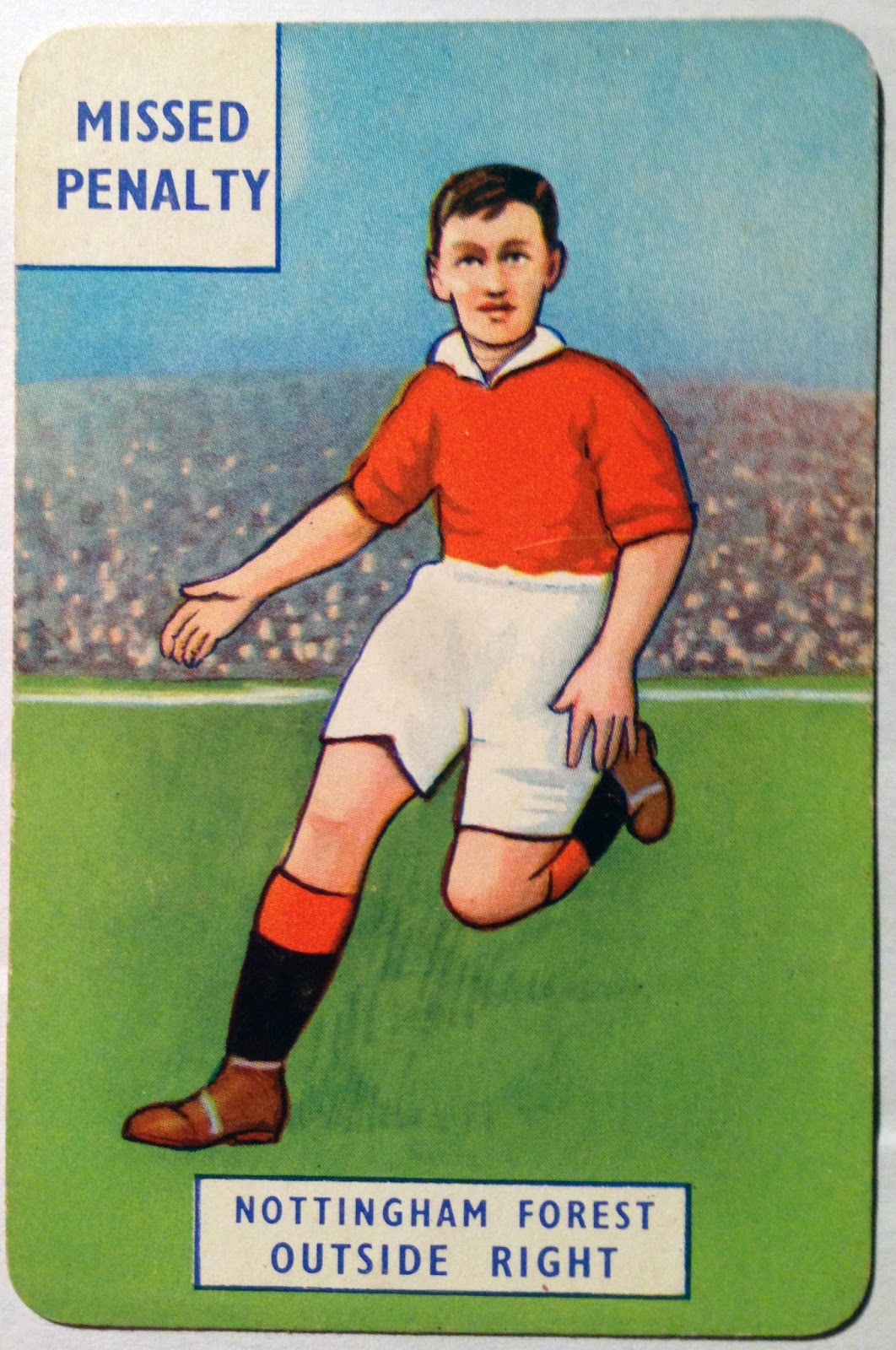 NFFC Cards & Stickers: It's A Goal Card Game Nottingham Forest