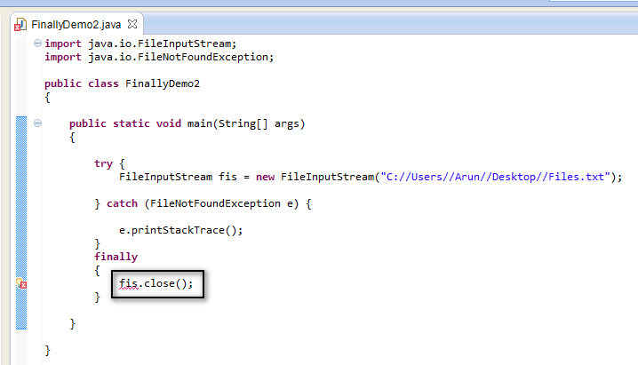 Selenium By Arun 236 Using Finally In Exception Handling 8059