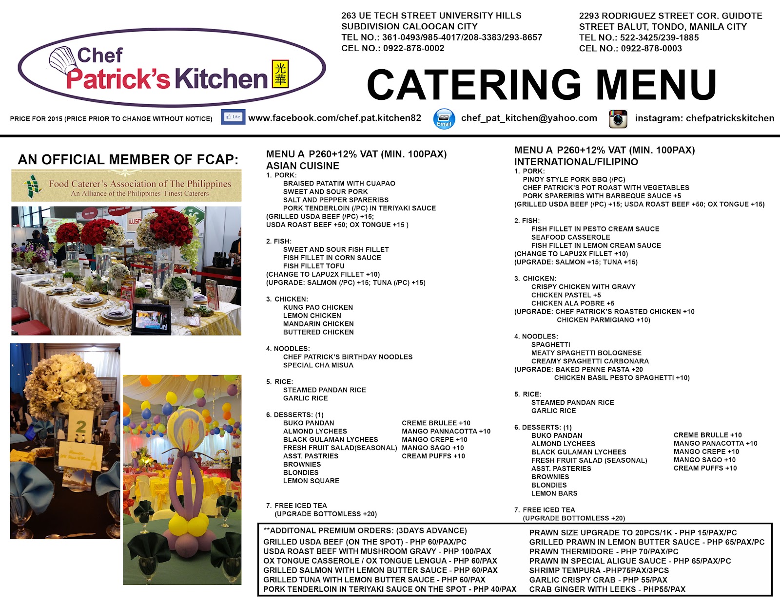 City Life Manila - Your guide to your city life in Manila:: Chef ...