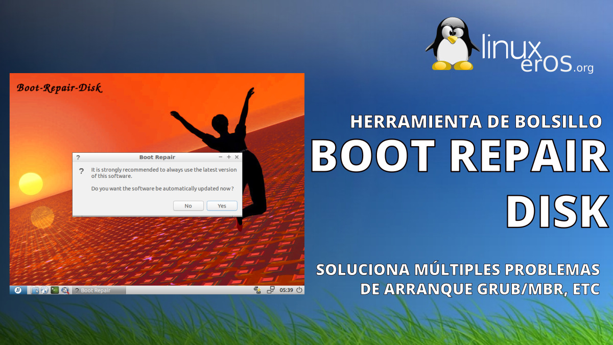 Boot-Repair-Disk, un gran disco de recuperación ~ Linuxeros