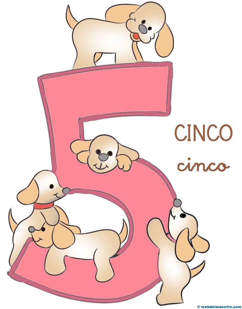Pensamiento Matemático: "Conociendo el número 5”