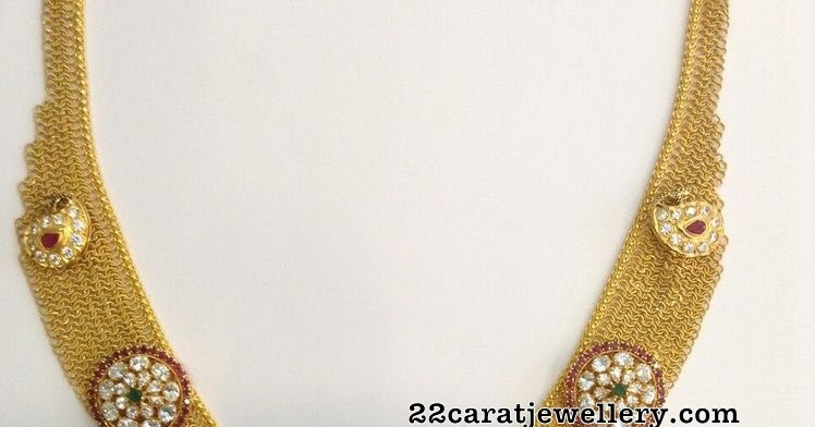 Latest Fancy Grand Mesh Necklaces - Jewellery Designs