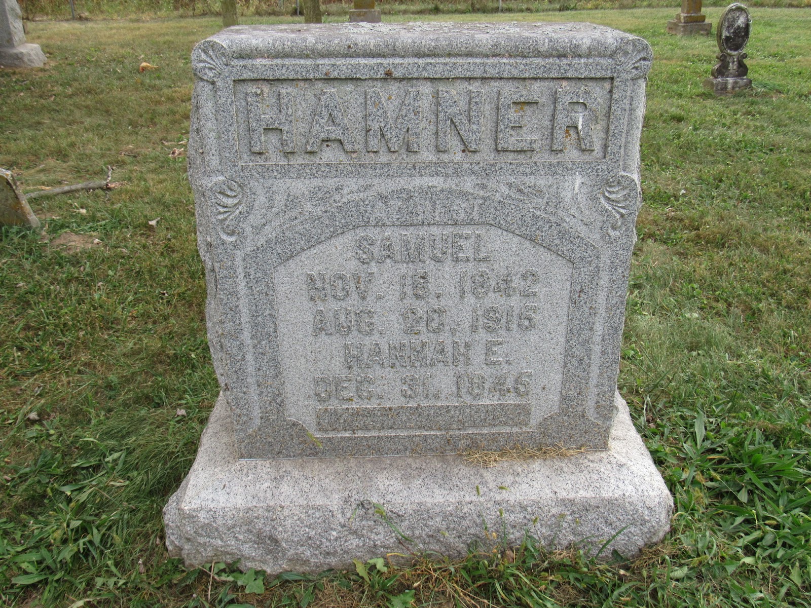A Walk Through The Tombstones: Hamner Cemetery