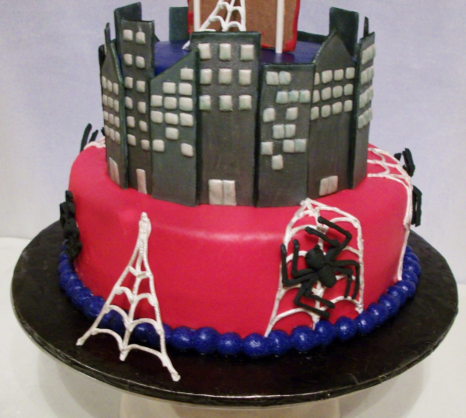 Bellissimo! Specialty Cakes: "The Amazing Spider-man Cake and Cupcakes ...