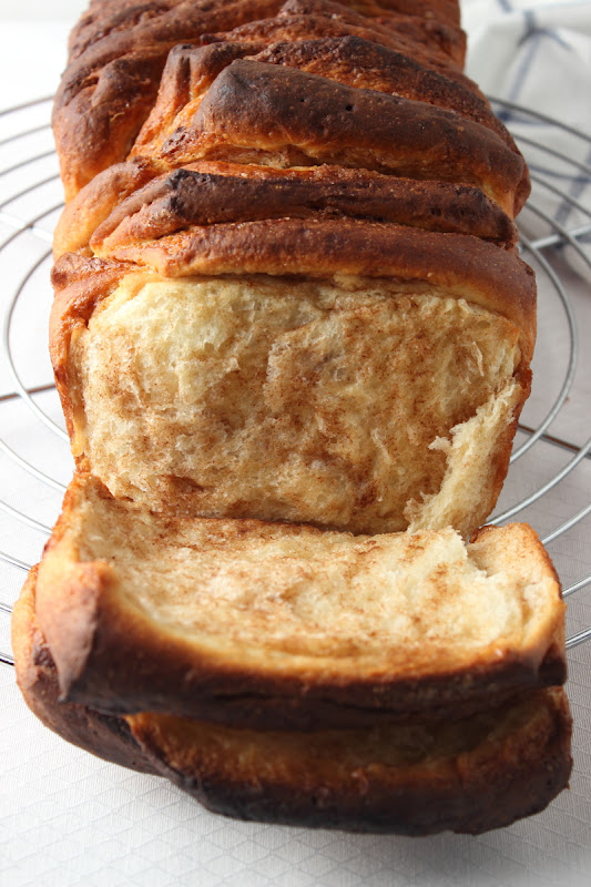 Pan Pull-apart de canela