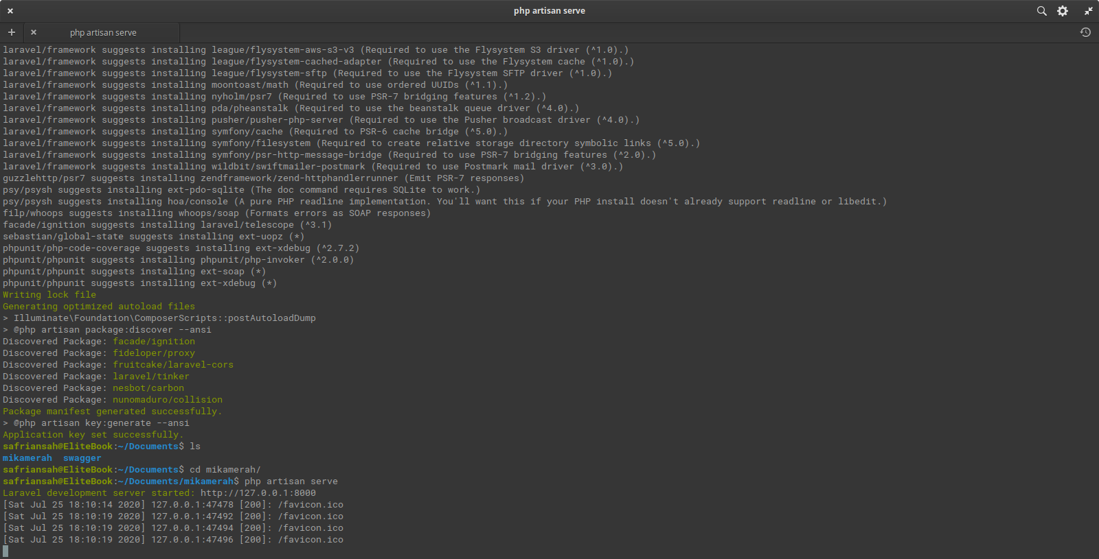 Tutorial Install Laravel 7 Elementary OS 5 Ubuntu 18 - Mikamerah Blog Tutorial Install Laravel 7 Elementary OS 5 Ubuntu 18 - Mikamerah Blog