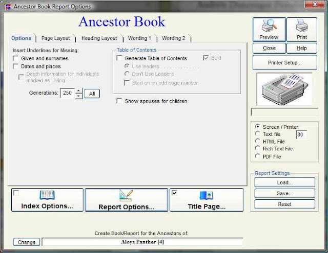 Matt's Genealogy Blog: Creating a Family History Book