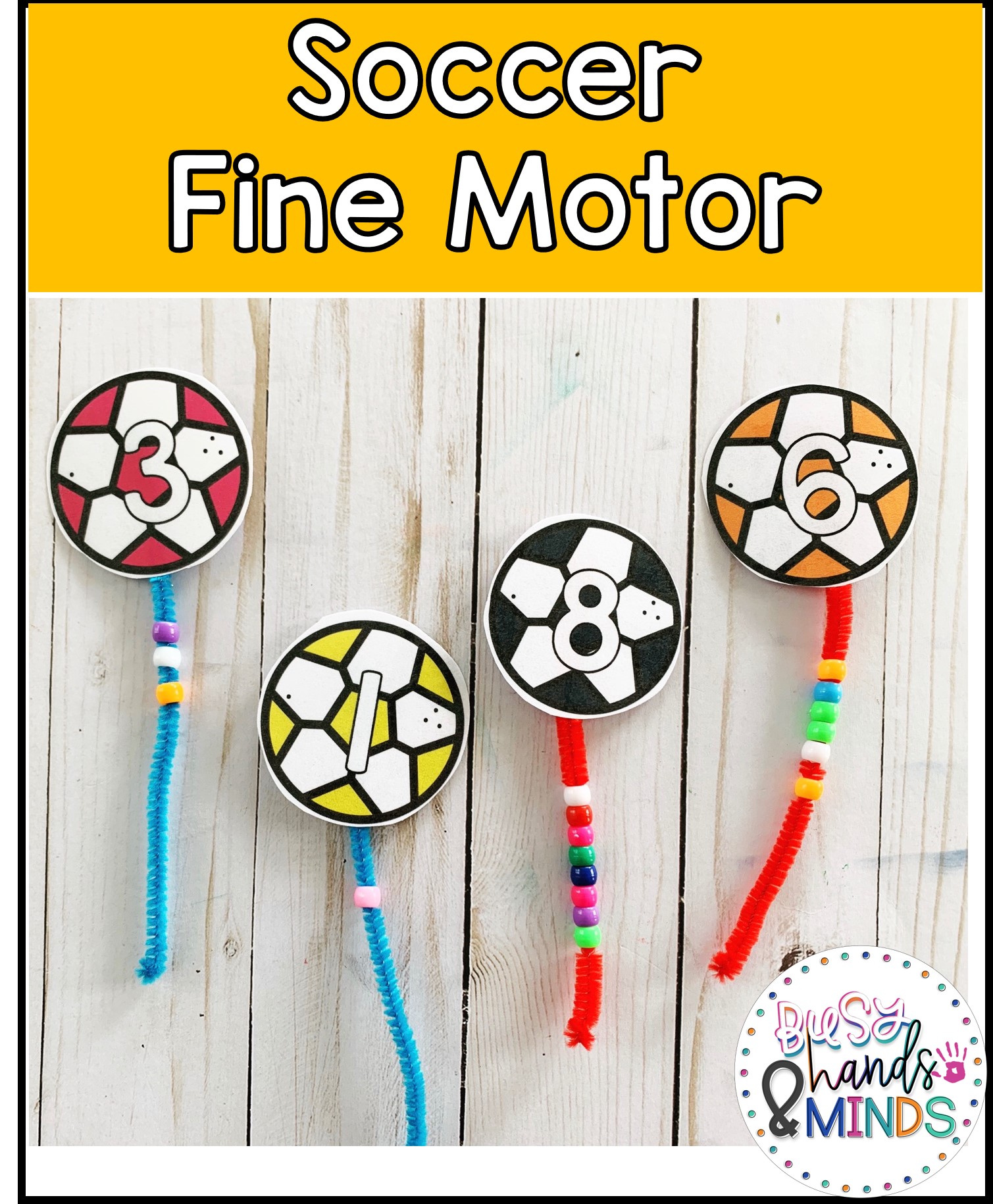 Sports Preschool Pack | Busy Hands and Minds