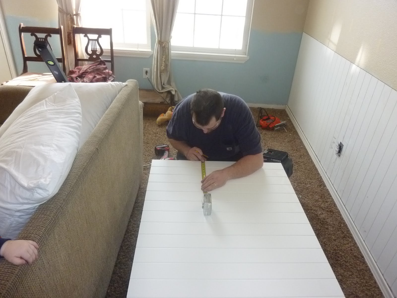 Always in Training: Making a House a Home - Wainscoting & Trim