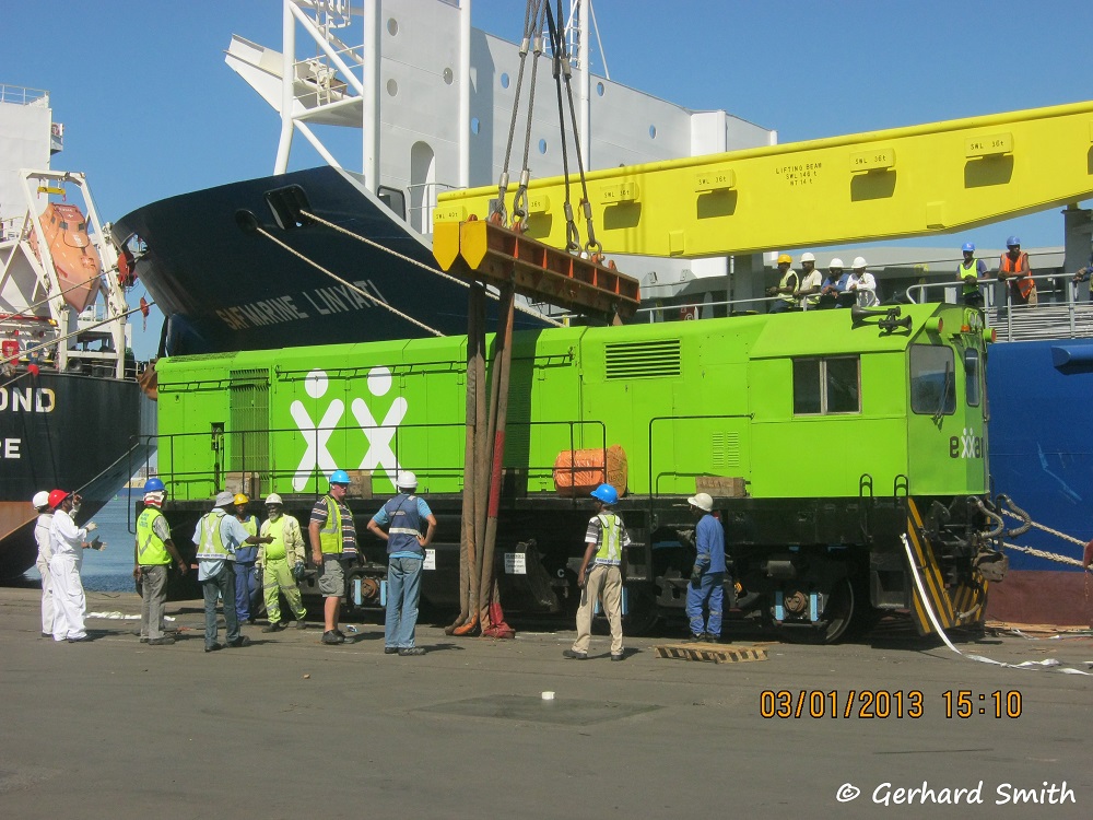 SAR CONNECTA: RRL Grindrod Export Locomotives (Photos Courtesy ...
