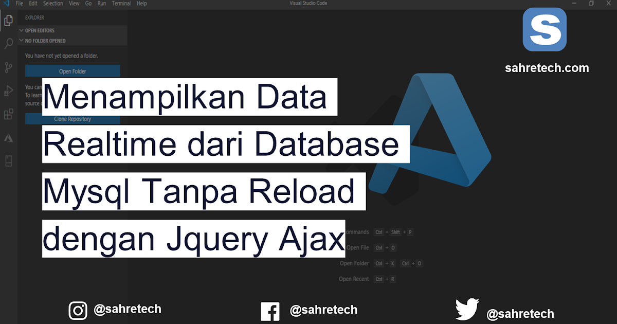 Menampilkan Data Secara Realtime dari Database Mysql Tanpa Reload ... Menampilkan Data Secara Realtime dari Database Mysql Tanpa Reload ...