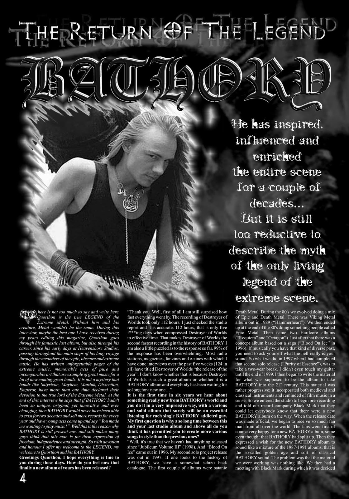 IL MONDO DI EDU: A LEGEND THAT WILL NEVER DIE: AN OLD QUORTHON ...