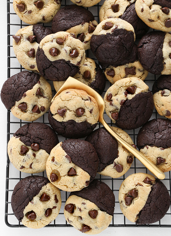 Brookie Cookies | Sprinkle Bakes