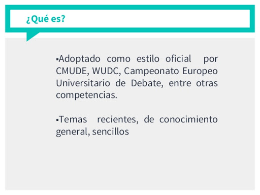 Expresión oral y escrita : TALLER 7: EL DEBATE