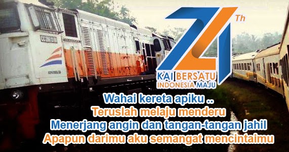 UCAPAN DAN SEJARAH HARI KERETA API INDONESIA | CGTREND