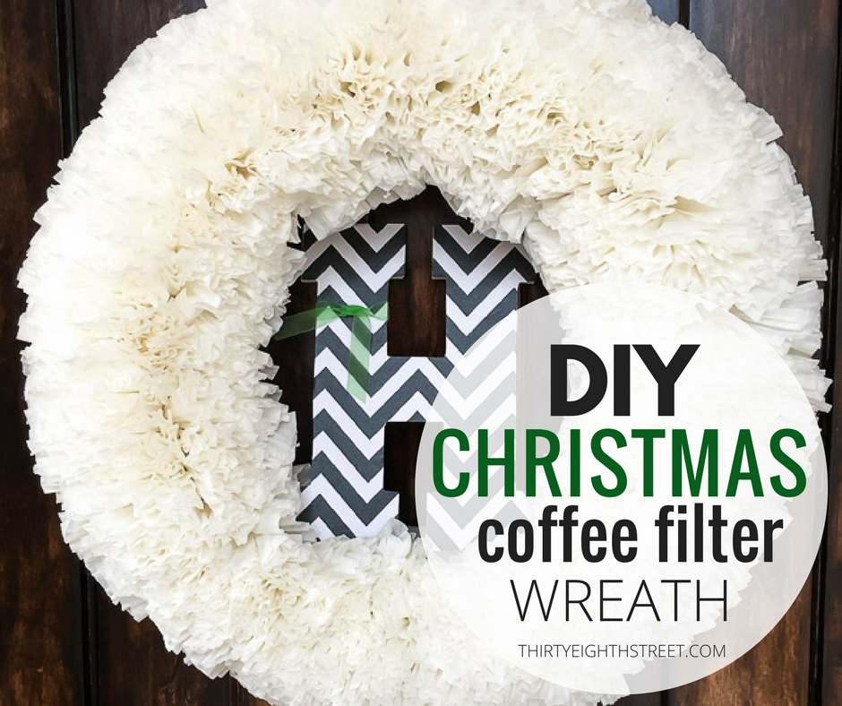 How To Make A Wreath Out Of Coffee Filters - Coffee Signatures
