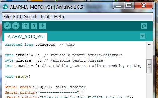 Arduino tehNiq: Simple alarm system with Arduino