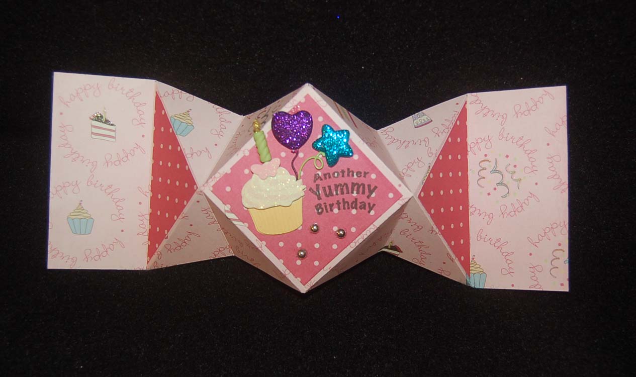 Lynn's Craft Blog: An Exploding Birthday Card