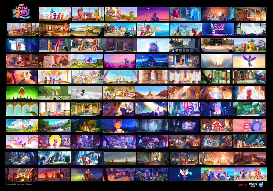 Equestria Daily - MLP Stuff!: Early Alphabittle Concepts and Color ...