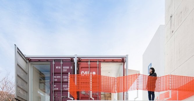 Shipping Container Homes & Buildings: Sugoroku Office - Shipping ...