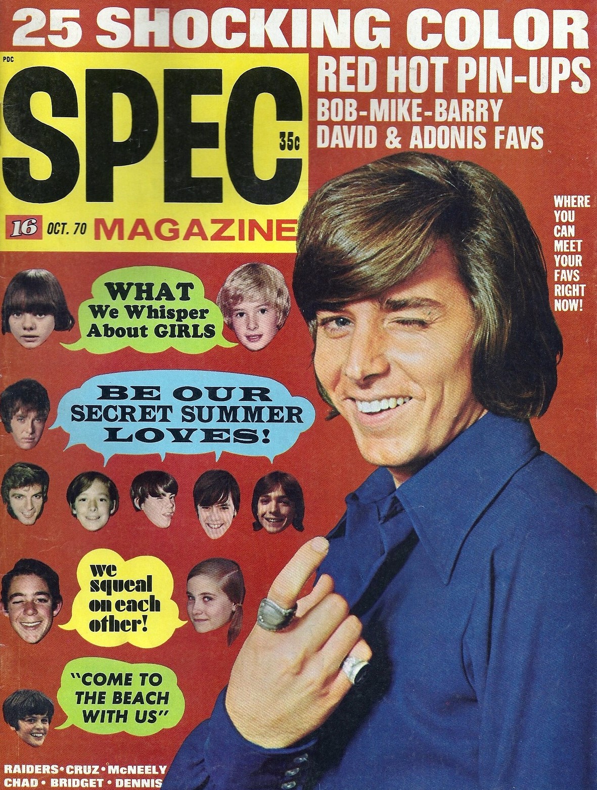 Poseidon's Underworld: Fun Finds: Teen Magazine Covers of the 1970s and ...