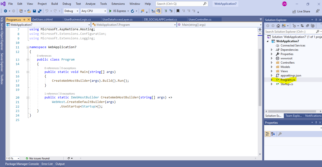 Microsoft .net Technologies : How Asp.net Core Application Starts as a ...