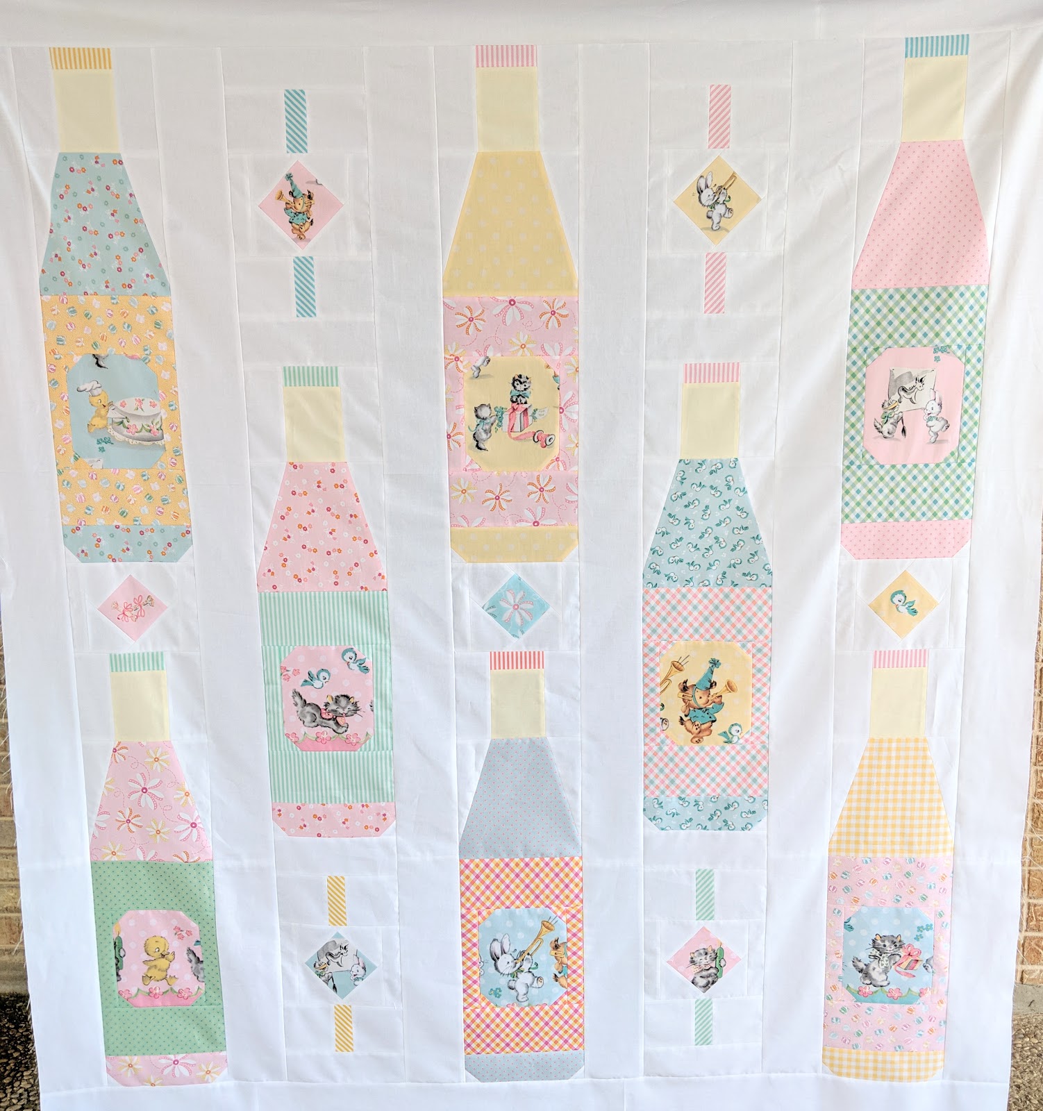Fabric Mutt: Soda Pop Shop Quilt Top