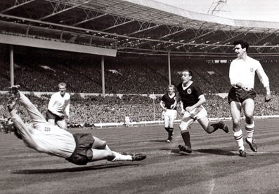 Old Scottish Football: England v Scotland 1963 Wembley