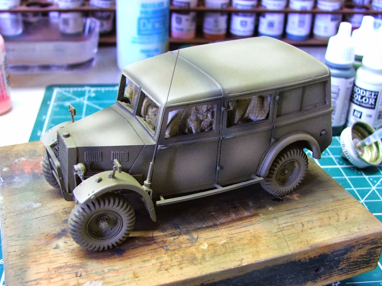 Panzerserra Bunker- Military Scale Models in 1/35 scale: Humber "Box ...