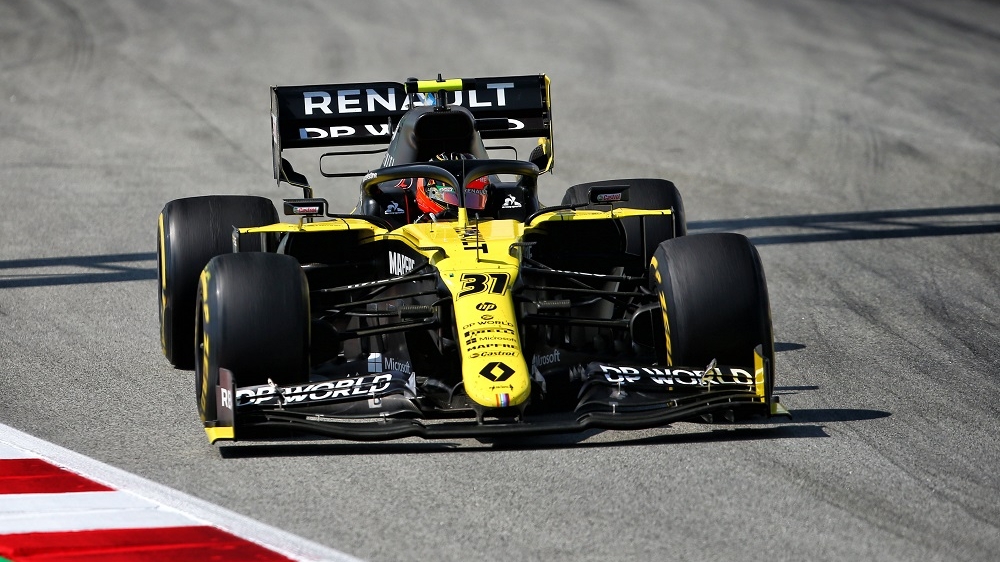RENAULT COMEMORA BOAS COLOCAÇÕES NO GP DA BÉLGICA