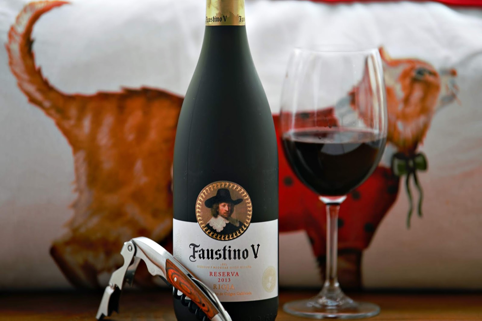 New Hampshire Wine-man: Faustino V Reserva Rioja 2013 Red Wine
