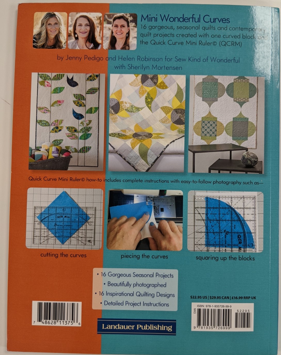 Judy Cooper Textile Artist: Book Review: Mini Wonderful Curves