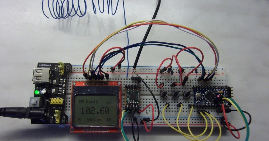 Vlad Gheorghe: Radio cu TEA5767, OLED, MUTE