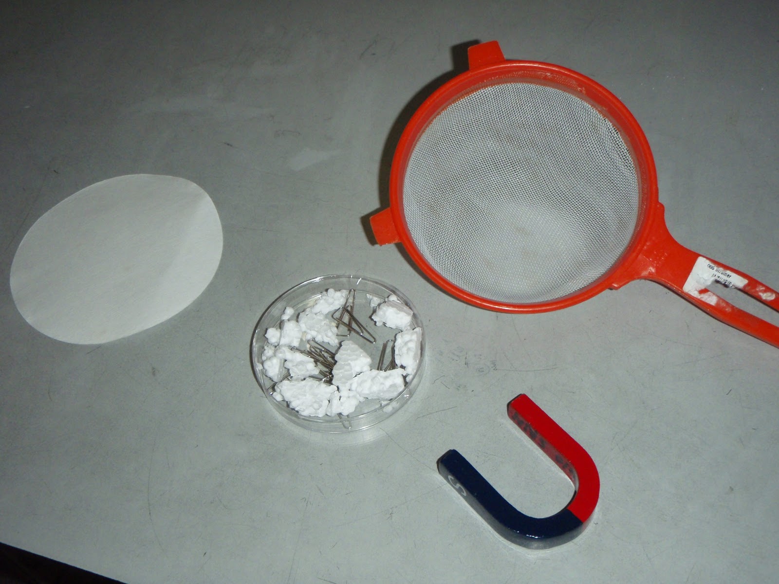 The Beauty of Science: Experiment: Separated Mixture