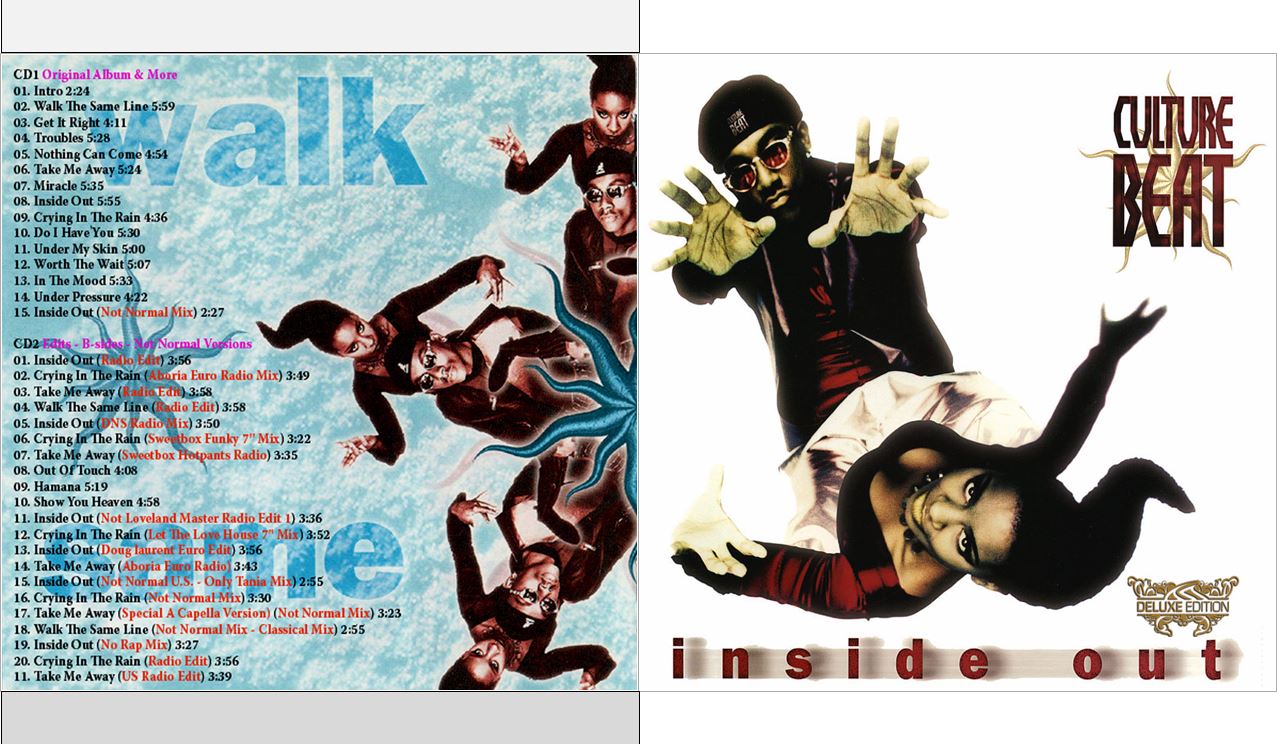 MUSICOLLECTION: CULTURE BEAT - Inside Out (Expanded Version) - 1995 - 2020