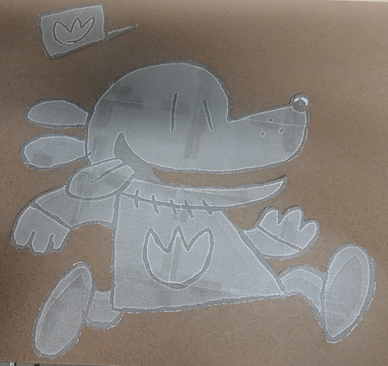 What the Waste?!?!?: Seasonal Sunday: Pin the Badge on Dogman