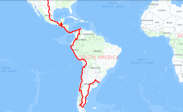 The Pan American Highway: My Whereabouts