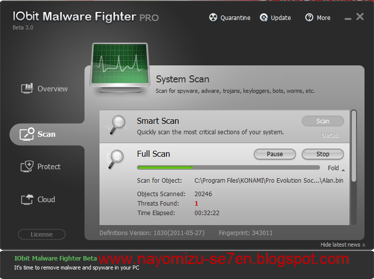 nayomizu.tk: Download Iobit Malware Fighter Pro Beta 3.0+License key Pro