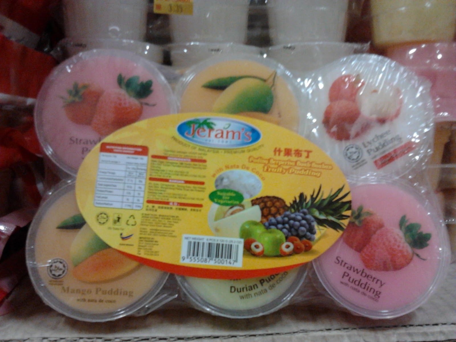 Produk Makanan - Puding Berbagai Perisa Saiz Besar - Pemborong Dan ...