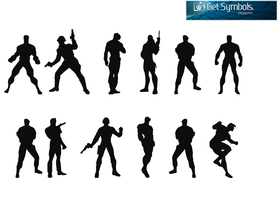 Get Symbols: Action Men