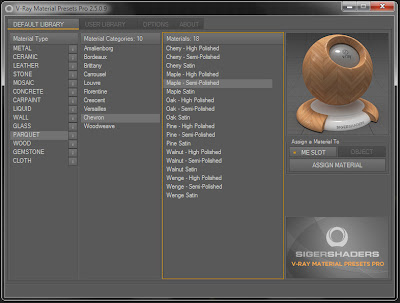 Resurs3D: SIGERSHADERS v.2.5.0.9 For 3DsMAX
