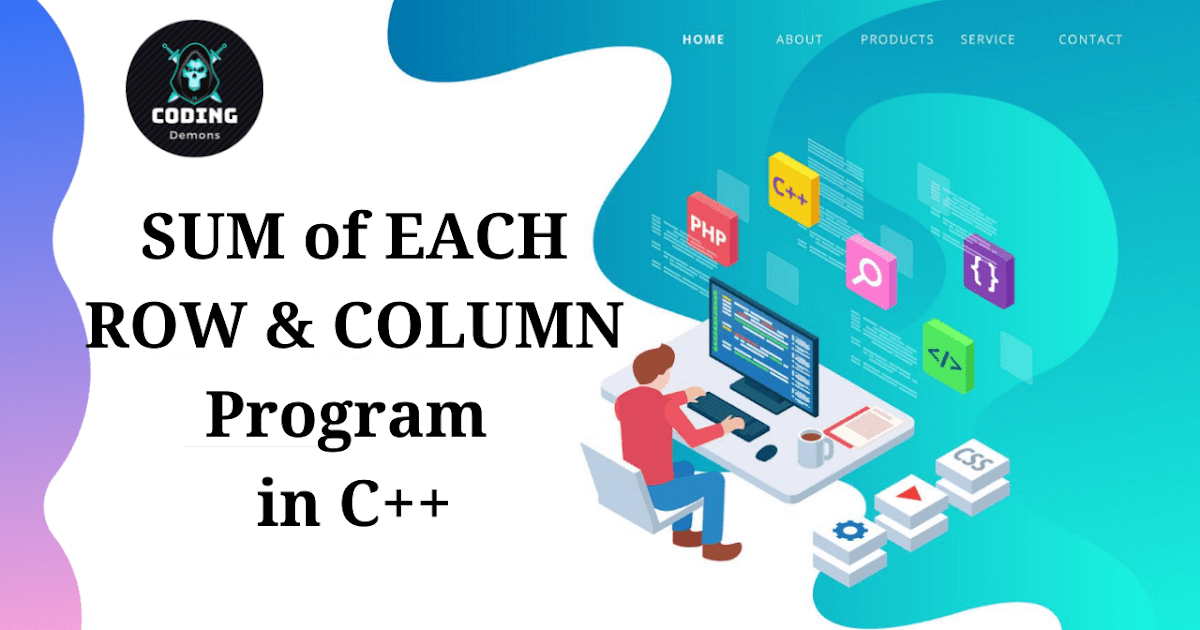 Print The Total Sum And Sum Of All Rows And All Columns Of N By N print-the-total-sum-and-sum-of-all-rows-and-all-columns-of-n-by-n