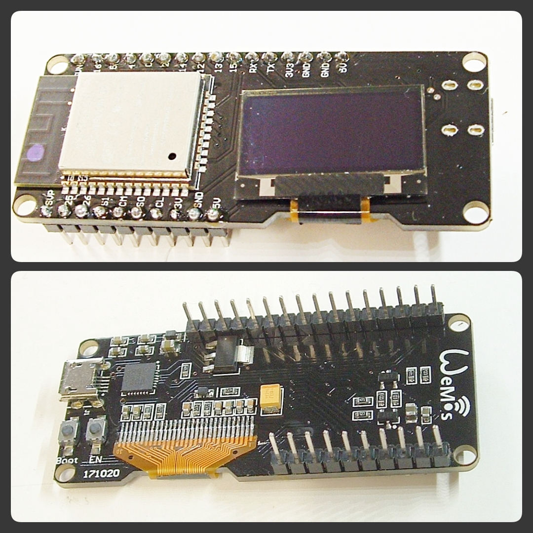 Mein Elektronik Hobby: ESP32 mit eingebautem OLED Display
