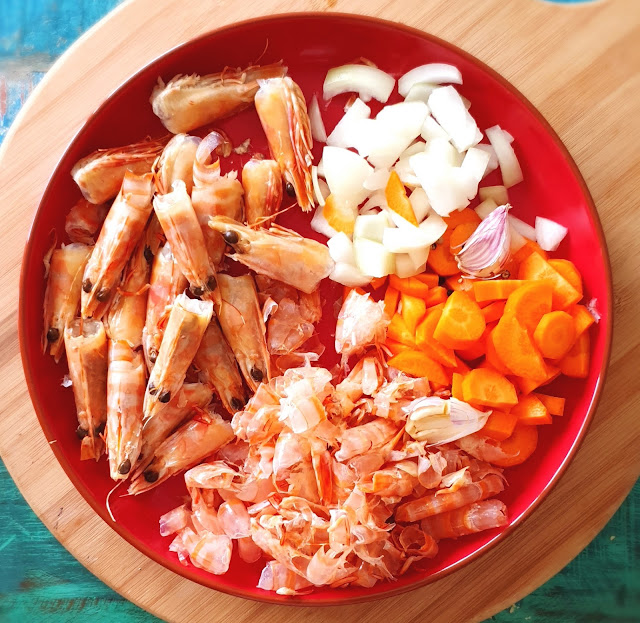 Easy Prawn Head & Shell Stock