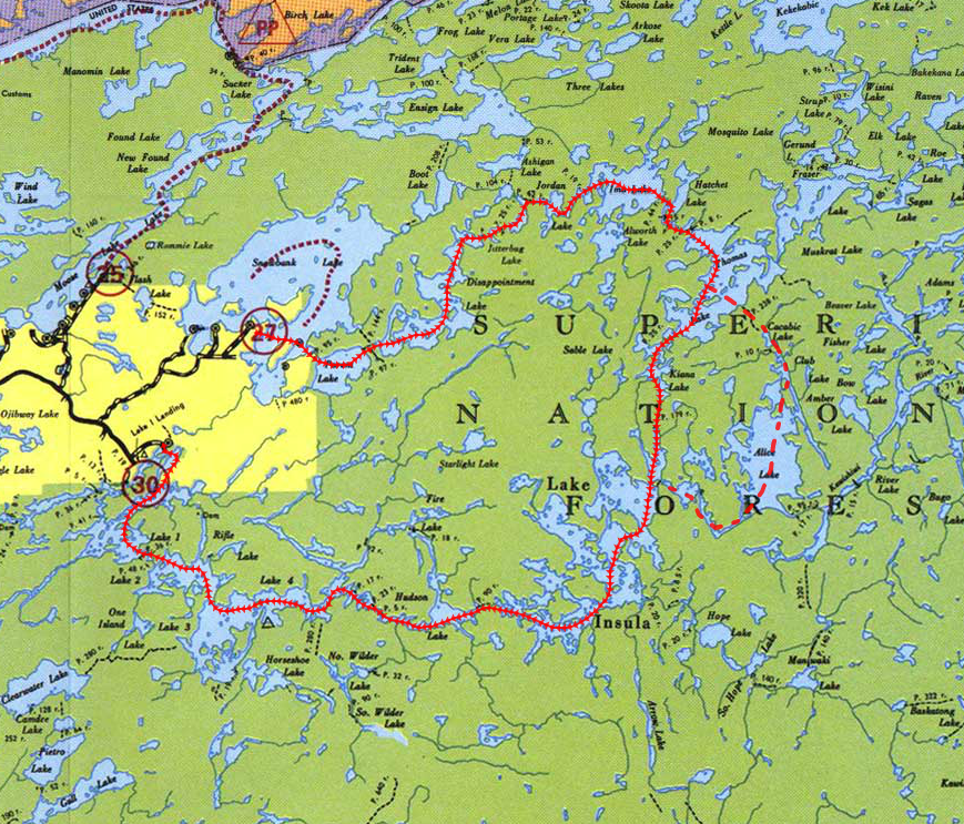 Piragis Northwoods Company Boundary Waters Blog: #27 to #30 Loop: 32-38 ...