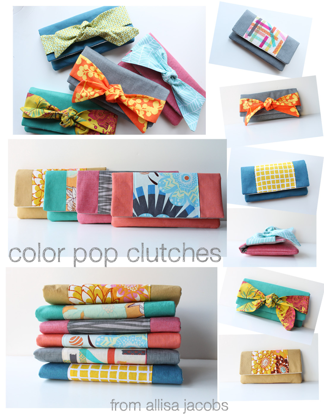 Allisa Jacobs: New Color Pop Clutches