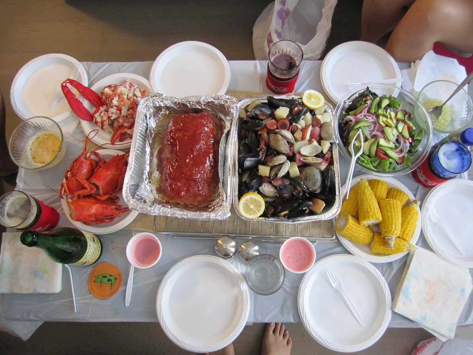 love and sunshine: Clambake Party!