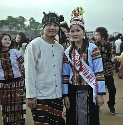 Mizo Traditional Couple Ramp Walk | TIMES OF MIZORAM