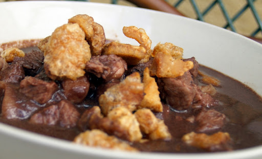 SKIP TO MALOU: Crispy Dinuguan