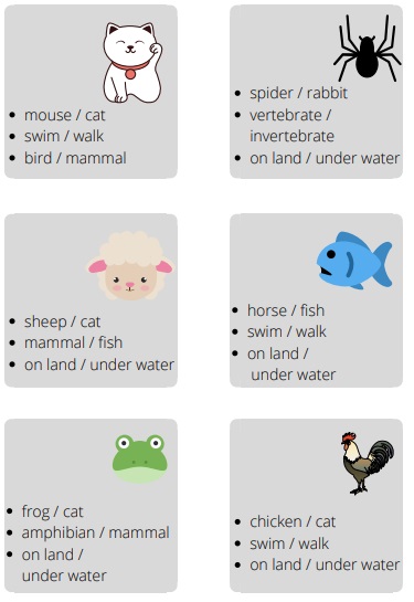 The Magic English Corner: SCIENCE: Unit 3 Animals